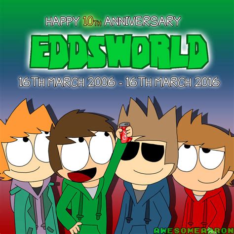 Eddsworld 10th Anniversary By Awesomeaarons On Deviantart