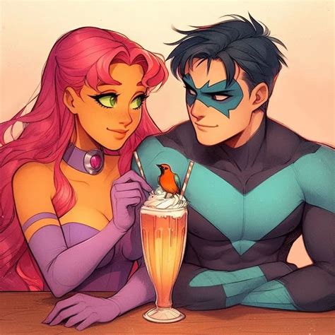 Dickkory 💕 On Instagram Dickkory Robstar Nightwing Starfire