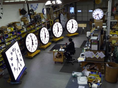From The Clockmakers Bench Lumichron Clock Company