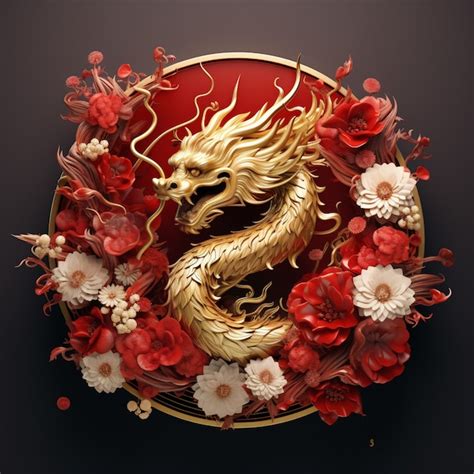 Celebração do ano novo chinês imagem gerada IA