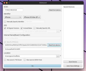 How To Save IOS SHSH2 Blobs Using BlobSaver IDevice Central