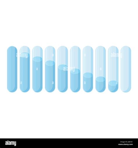 Blue Progress Loading Bar Icon Cartoon Style Stock Vector Image Art