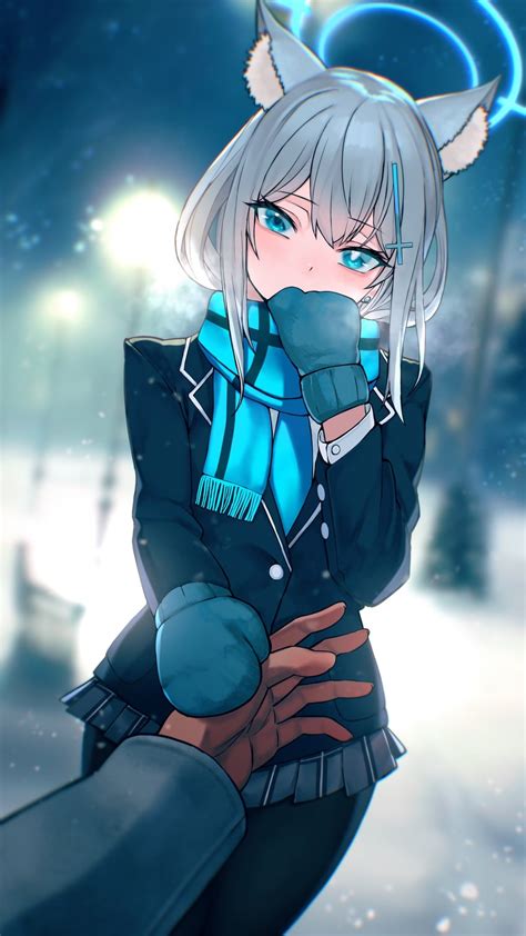 Shiroko Blue Archive Drawn By Kazane Wind Danbooru