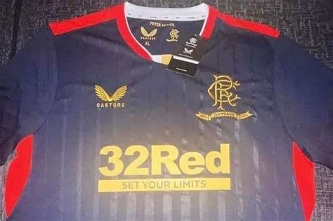 New Rangers Away Kit Leaked As Fans Get Sneak Peek Of Latest Golden