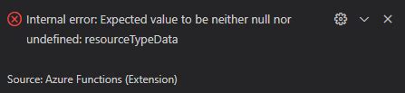 Cannot Deploy Internal Error Expected Value To Be Neither Null Nor Undefined