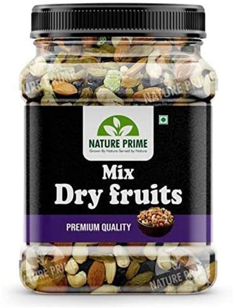 Nature Prime Premium Mix Dry Fruits And Nuts With Black Raisins