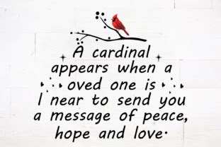 Cardinal Memorial Quotes SVG Bundle Graphic By CraftArt Creative Fabrica