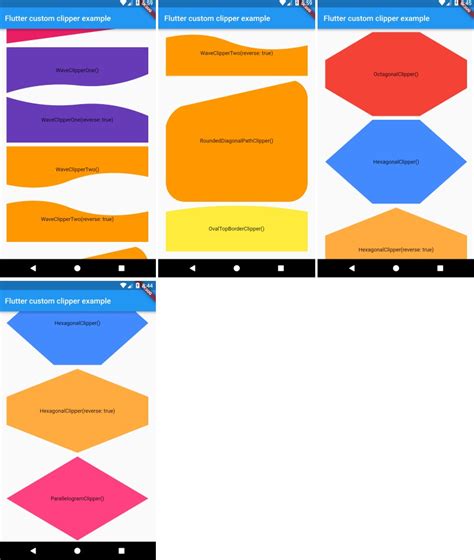 Flutter Custom Clippers To Help You Achieve Various Custom Shapes Flutter Tutorial