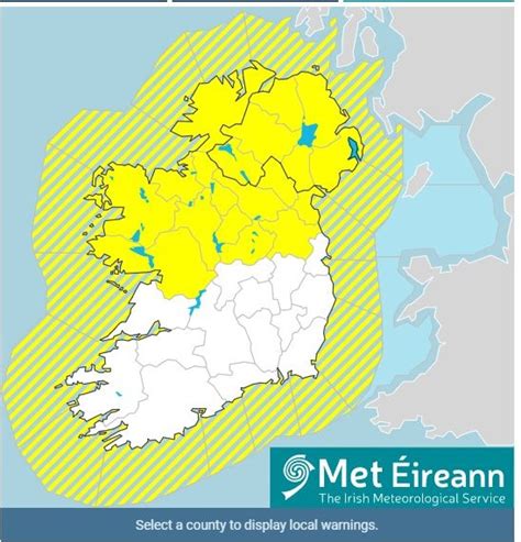 Second Yellow Weather Warning Issued For Donegal Highland Radio