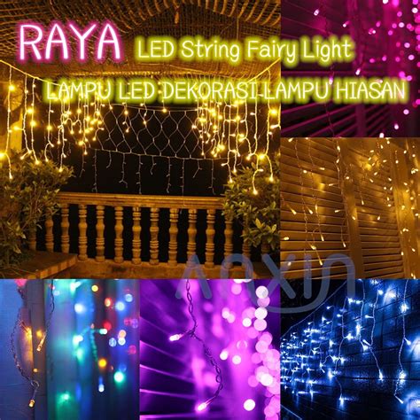 《𝗪𝗔𝗧𝗘𝗥𝗣𝗥𝗢𝗢𝗙》curtain Lights 4m 96led Waterproof Fairy String Light