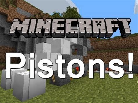 Minecraft Pistons Mod Beta 1 4 01 YouTube