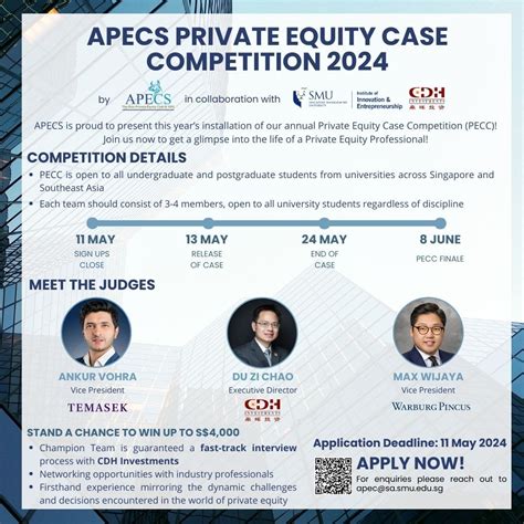 Asia Private Equity Club Smu Apecs On Linkedin Private Equity Case