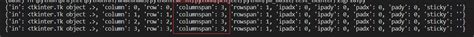 Tkinter Grid布局详解tk Grid Csdn博客