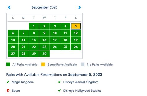 Park Reservation Availability Expanded For Walt Disney World Annual