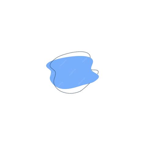 Premium Vector Set Of Blob Elements Set Vector Isolated