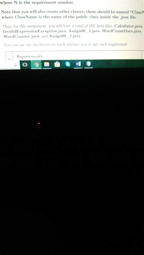 Solved Where N Is The Requirement Number Note That You Will Chegg