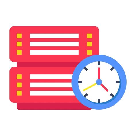 A Beautiful Design Icon Of Server History 54193852 Vector Art At Vecteezy