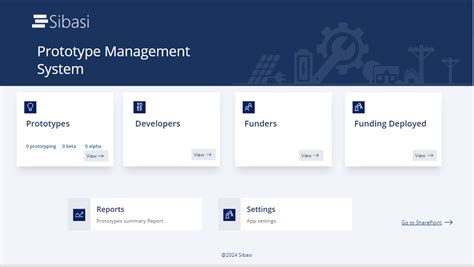 prototype management system built on powerapps sibasi ltd blog
