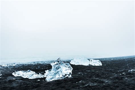 Jokulsarlon 얼음 비치 아이슬란드에 얼음 0명에 대한 스톡 사진 및 기타 이미지 0명 검은색 결정체 Istock