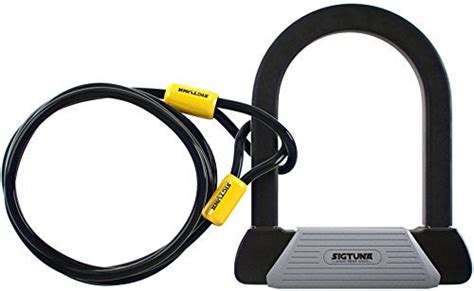 Sigtuna Bike Lock 16mm Heavy Duty Bicycle Lock With U Lock Shackle