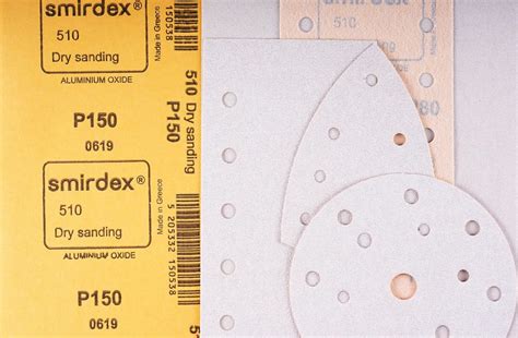 510 White line paper sheets - Smirdex Coated Abrasives Industry
