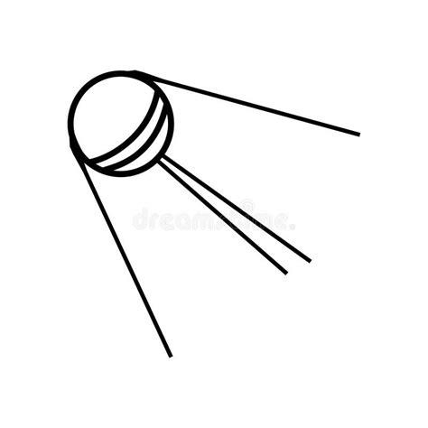Icône Satellite Vecteur Panneau Dillustration De Diffusion Symbole
