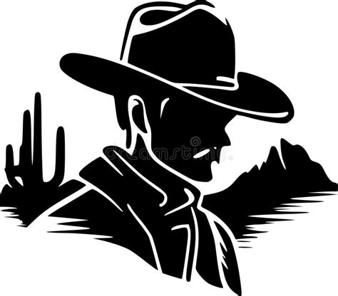 Western High Quality Vector Logo Vector Illustration Ideal For T