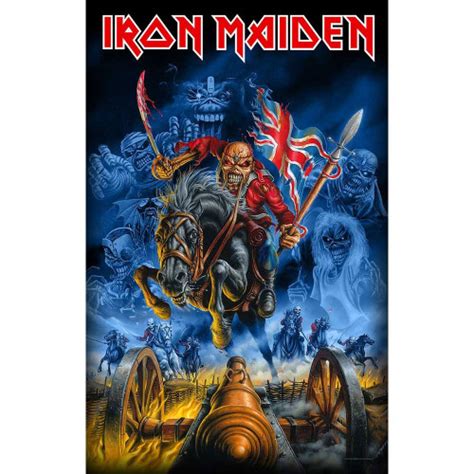 Iron Maiden Killers Textile Poster Eyesore Merch