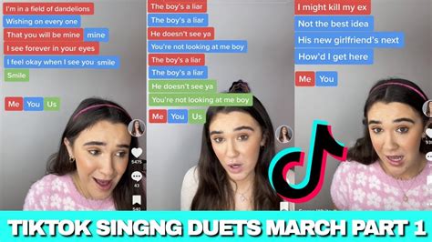 Hey And Welcome To Tiktok Singing Duets Compilation March 2023 Part 1