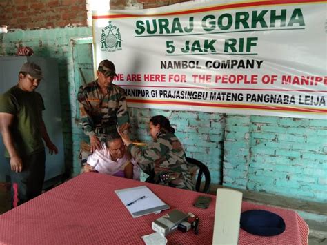 Assam Rifles Organises Free Medical Camp And Health Awareness Drive