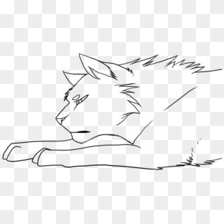 How To Draw A Cat Laying Down