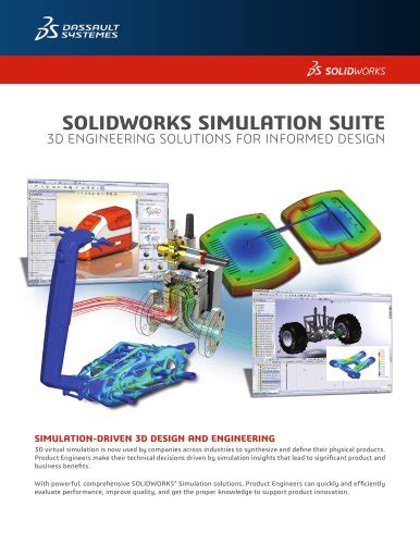 Solidworks Simulation Solidworks Pdf Catalogs Technical