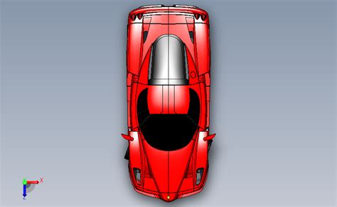 法拉利恩佐 Solidworks 2011 模型图纸下载 懒石网