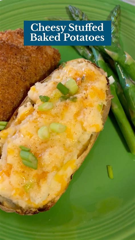 Cheesy Stuffed Baked Potatoes
