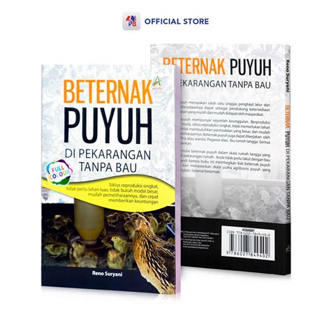 Jual Buku Peternakan Beternak Puyuh Dipekarangan Tanpa Bau Arcitra