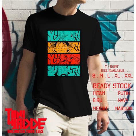 Jual Kaos Baju One Piece And Friends Kaos Anime Kartun Jepang Kaos