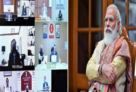 Pm Modi Chairs Meet To Review Indias Vaccination Strategy