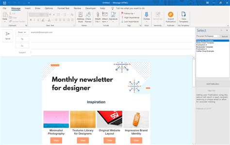 Outlook Html Email Builder Publicate
