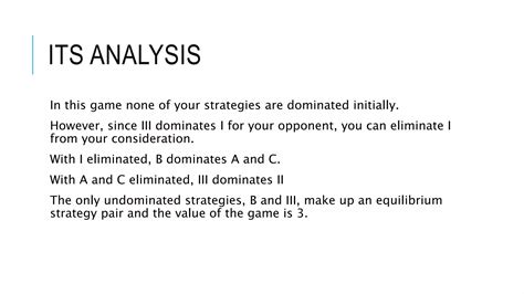 Set 2 Two Person Zero Sum Game W Equilibrium Ppt