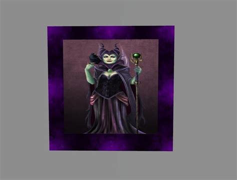 Second Life Marketplace Maleficent Wall Art