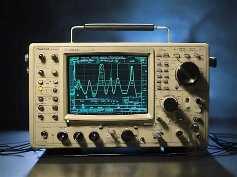 Digital Oscilloscope Premium Ai Generated Image