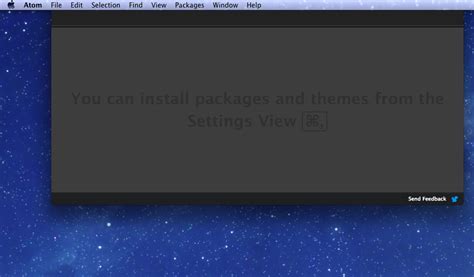 Window Atom Editor Header Hidden Below Osx Menu Bar Stack Overflow