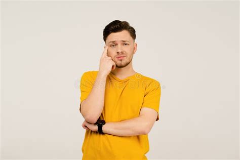 Confusion Or Disappointment Facepalm Handsome Young Man On His Face