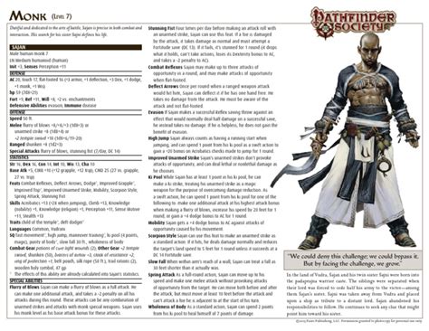 Monk Level 7 Pdf