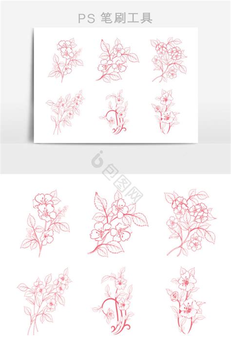 ps花卉平面图片 ps花卉平面素材免费下载 包图网
