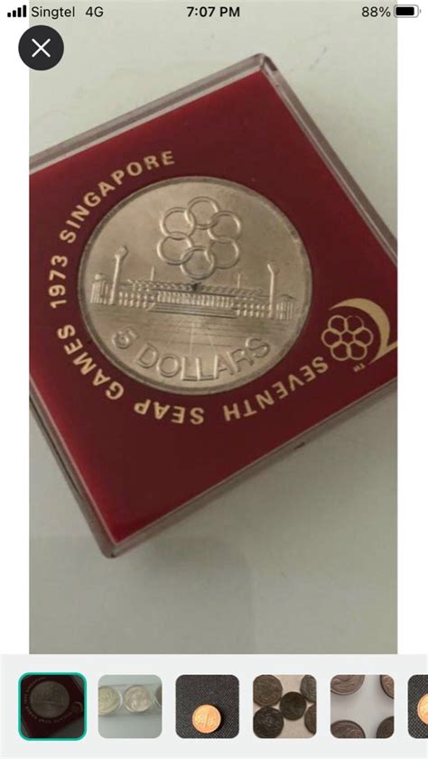 Seap Games 73 Large Old Coin Hobbies Toys Memorabilia