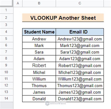 How To VLOOKUP From Another Sheet In Google Sheets Ways