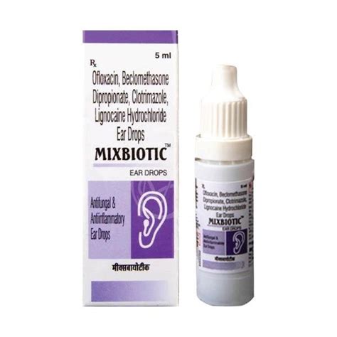 Mixbiotic Ear Drops Supplier In India Jindal Medical Store