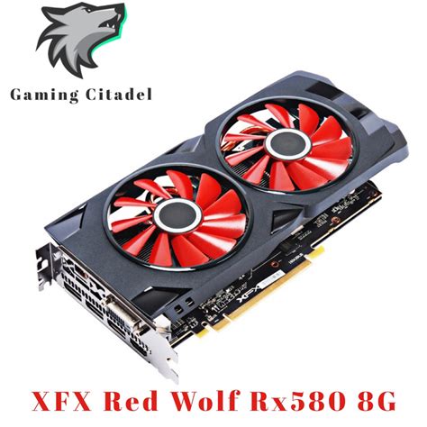 XFX AMD Radeon Rx RX Rx Rx Xt GB SP GDDR PCI E Graphics Video Card Black Wolf