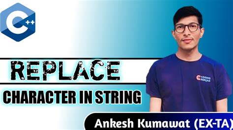 Replace Character In String Youtube